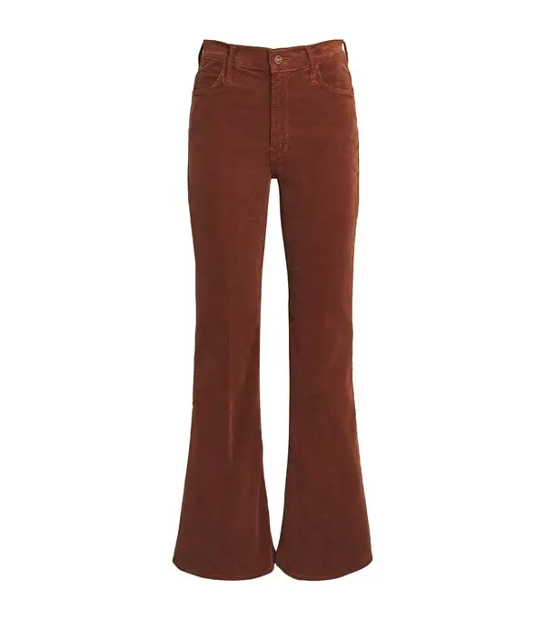 MOTHER Corduroy The Doozy Flared Trousers
