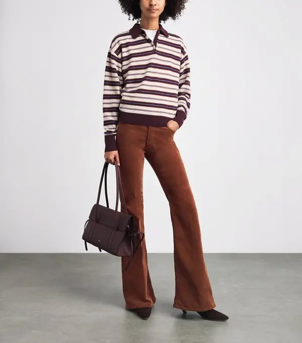 MOTHER Corduroy The Doozy Flared Trousers