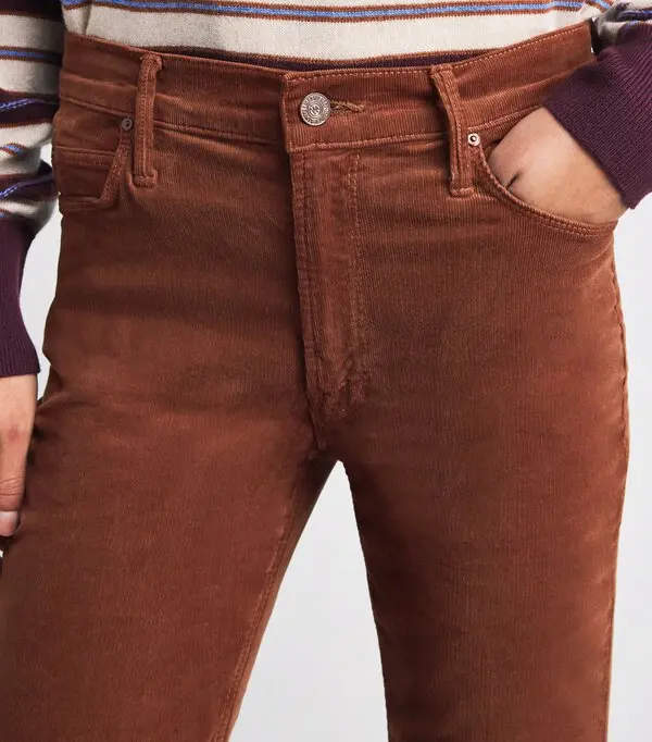 MOTHER Corduroy The Doozy Flared Trousers