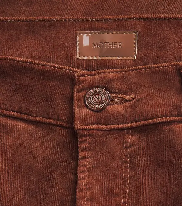 MOTHER Corduroy The Doozy Flared Trousers