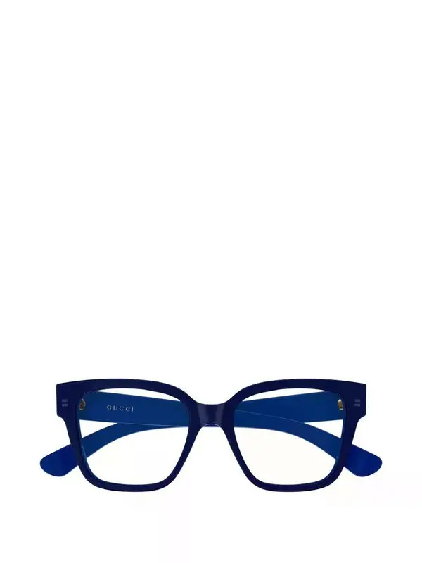 Gucci Square-frame Glasses - Blue