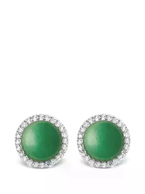 DANIEL WELLINGTON Audrey Crystal-embellished Stud Earrings - Silver