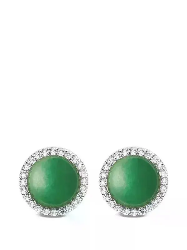 DANIEL WELLINGTON Audrey Crystal-embellished Stud Earrings - Silver