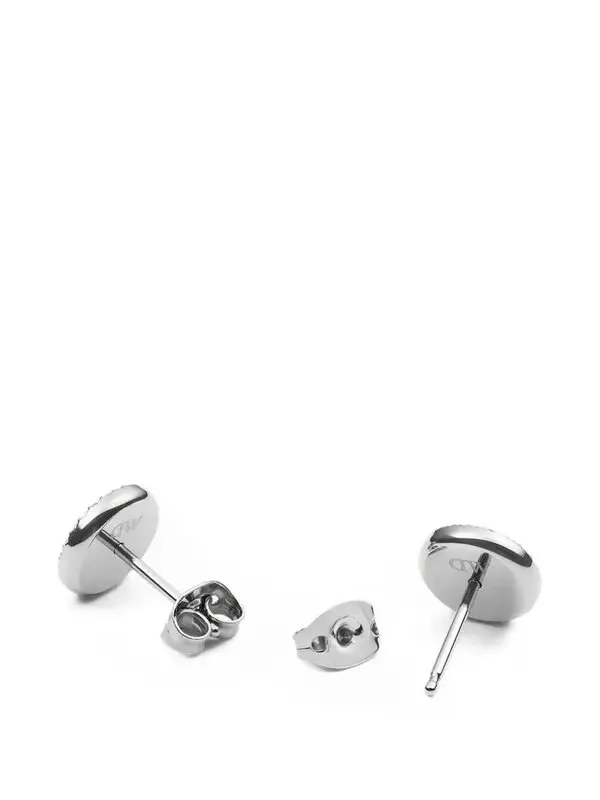 DANIEL WELLINGTON Audrey Crystal-embellished Stud Earrings - Silver