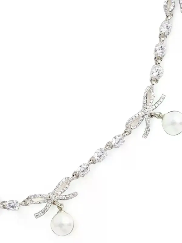 SELF-PORTRAIT Bow-detail Necklace