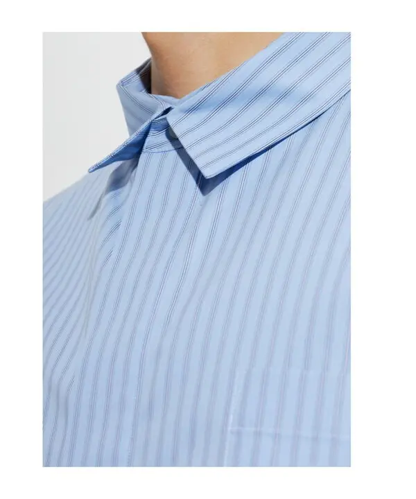 Sacai Striped Long-sleeved Shirt