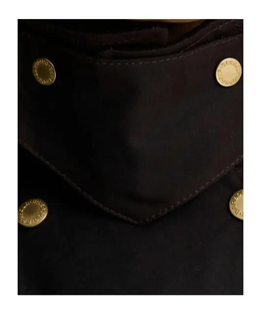 Barbour Elva Belted Wax Coat - No