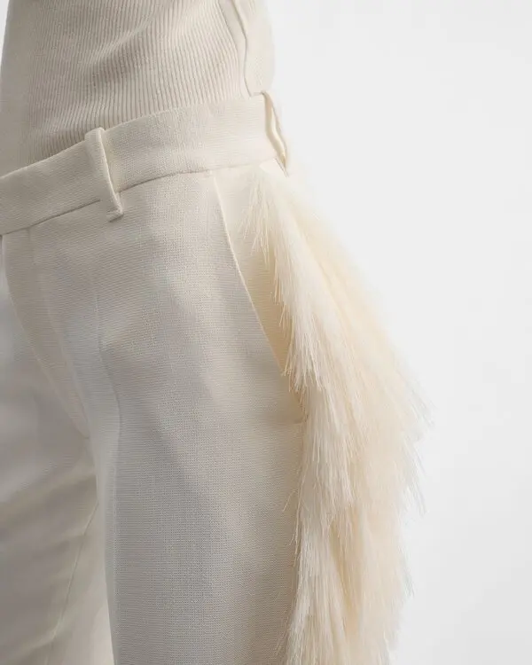 Phoebe Philo Belt Loop Casual Pants
