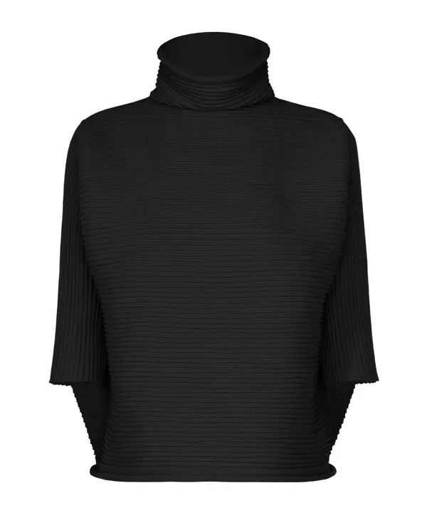 Issey Miyake Zig Zag Knit Shirt