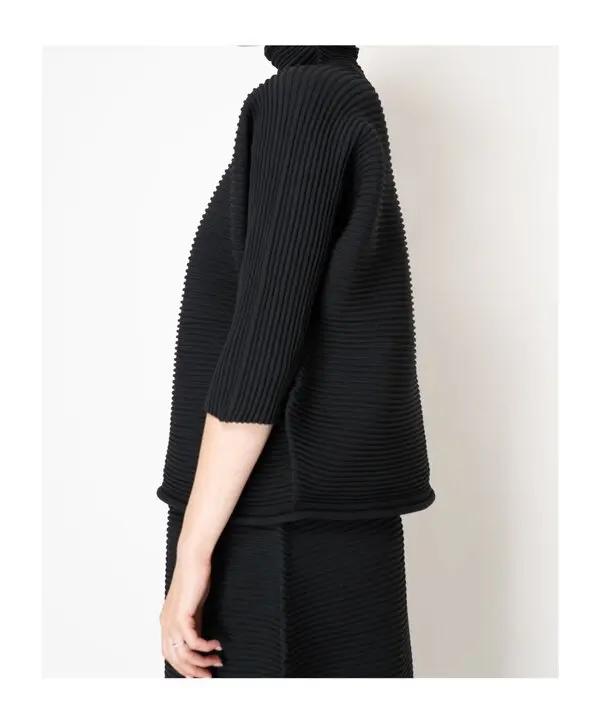 Issey Miyake Zig Zag Knit Shirt