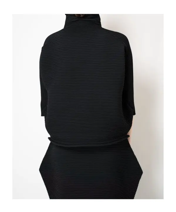 Issey Miyake Zig Zag Knit Shirt