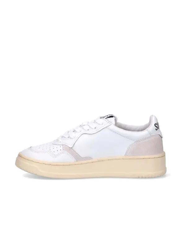 AUTRY Logo Low-cut Sneakers - White