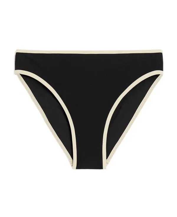 TOTEME Striped-edge Bikini Bottoms