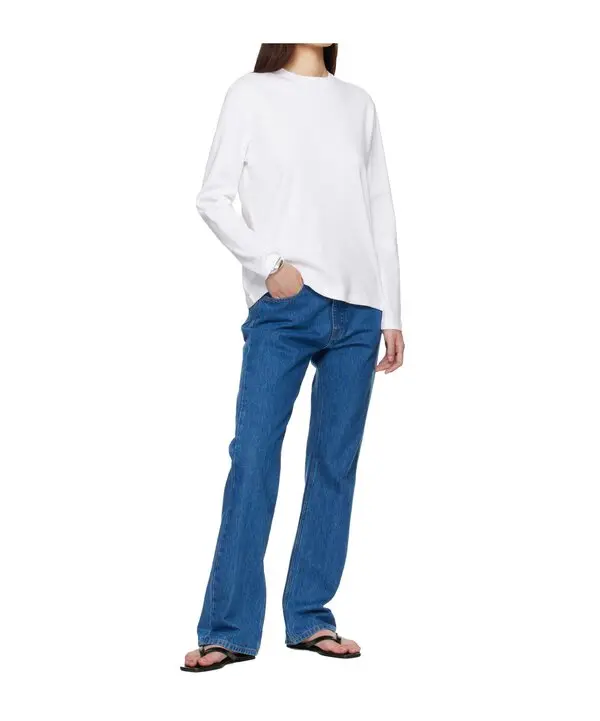 FLORE FLORE Maggie Long-sleeve T-shirt - White