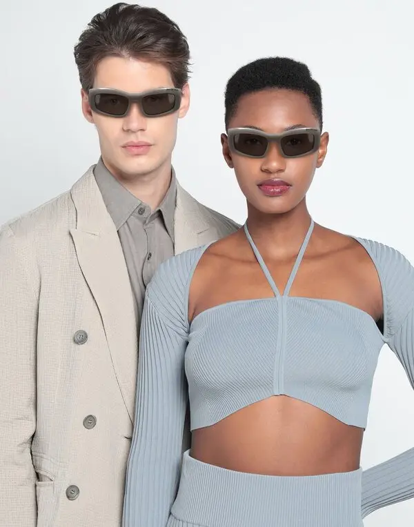 Balenciaga Square Plastic Glasses Frame