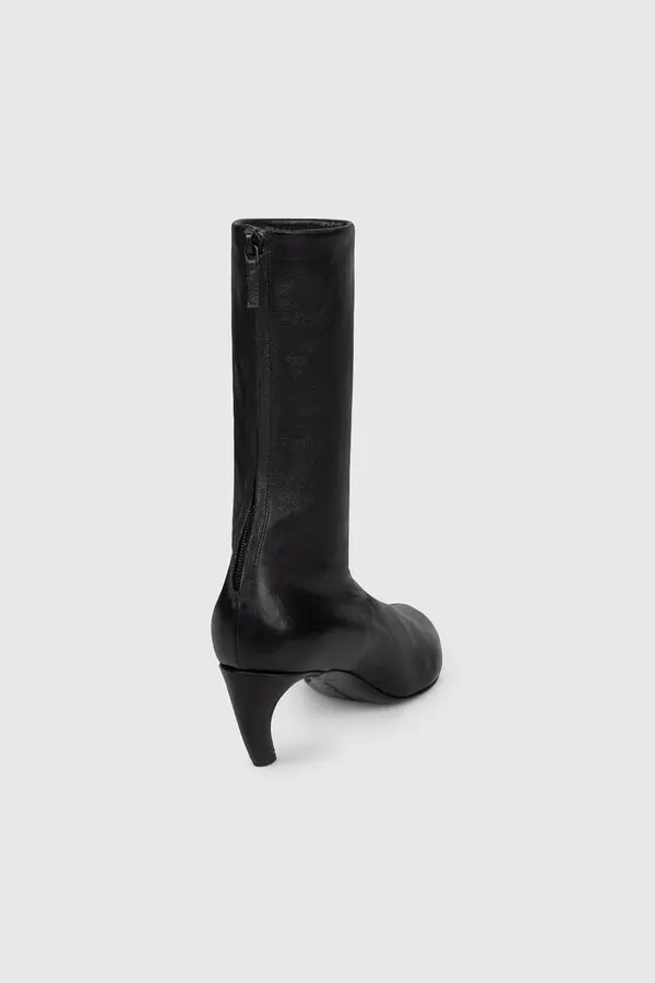 Victoria Beckham Harlow Mid Boot 55 Stretch Nappa Leather