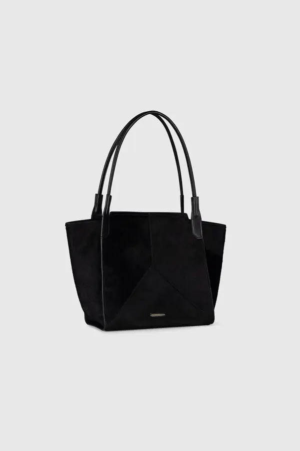 Victoria Beckham Tote Hair Calf Leather