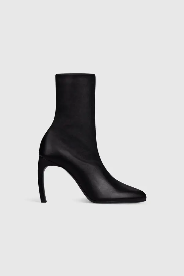 Victoria Beckham Harlow Mid Boot 100 Stretch Nappa Leather