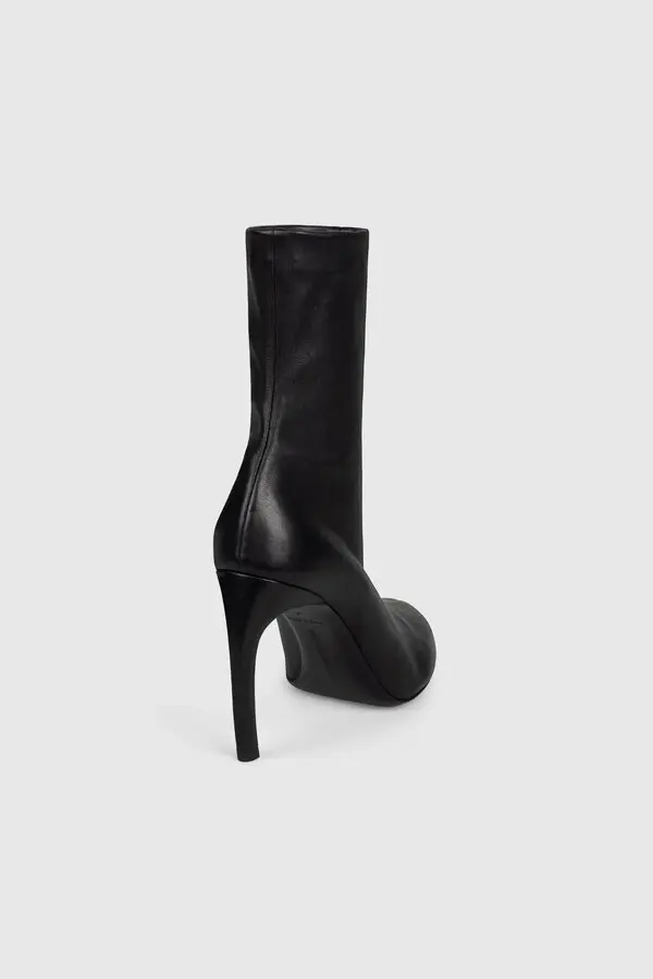 Victoria Beckham Harlow Mid Boot 100 Stretch Nappa Leather