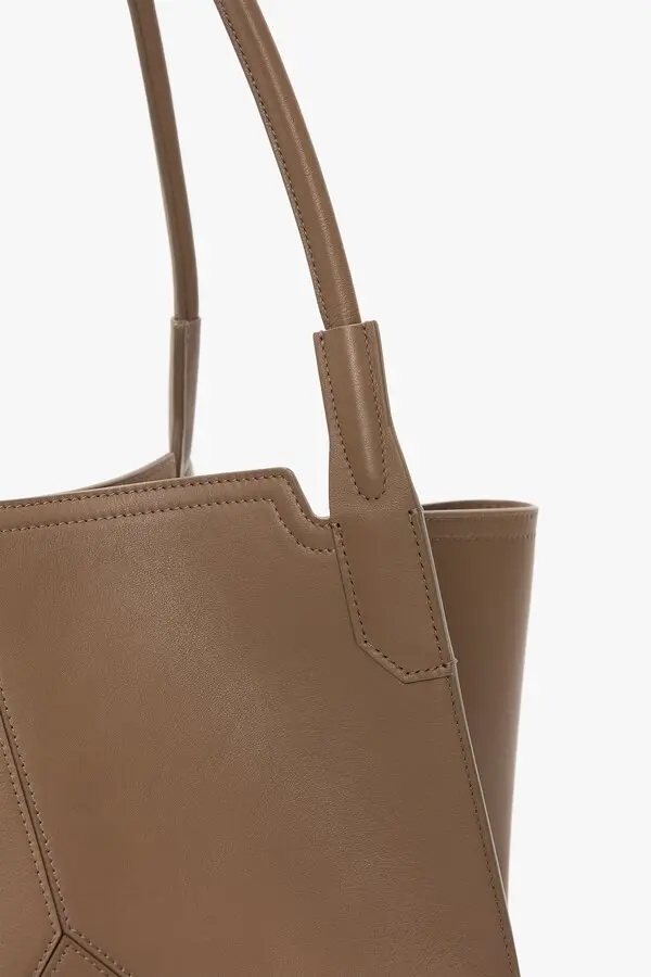Victoria Beckham Tote Soft Calf Leather - Grey