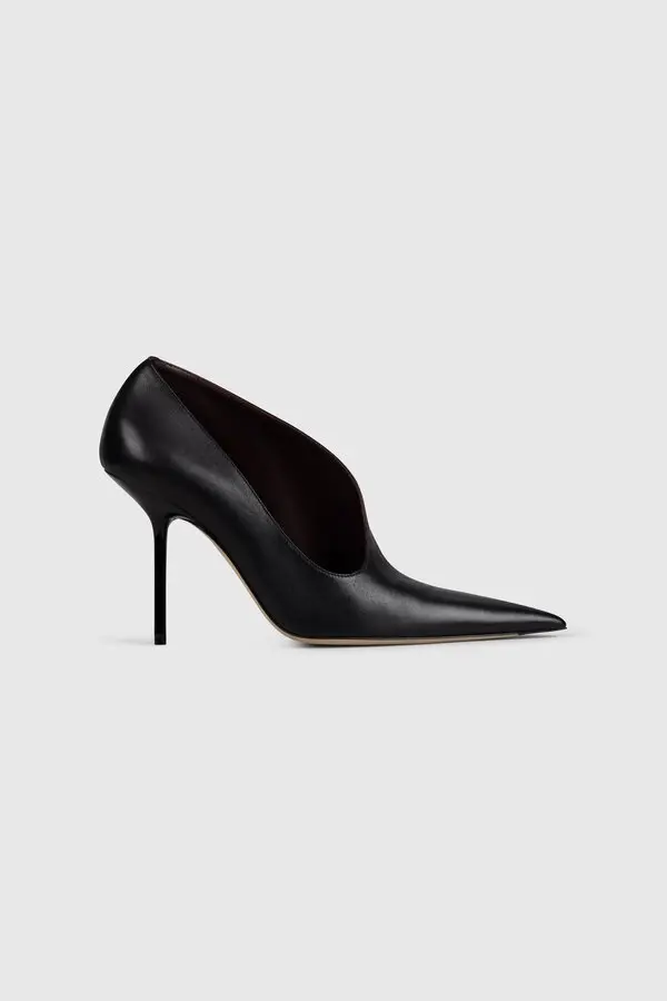 Victoria Beckham Sloane Sculptural Pump 100 Nappa Leather