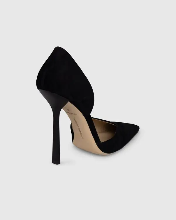 Victoria Beckham Angle D'orsay Pump 115 Suede