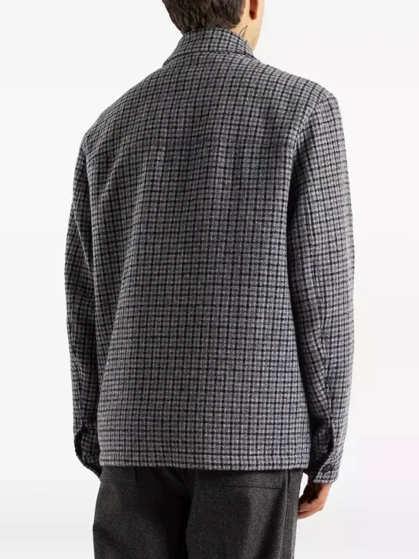 Moncler Check-pattern Shirt Jacket