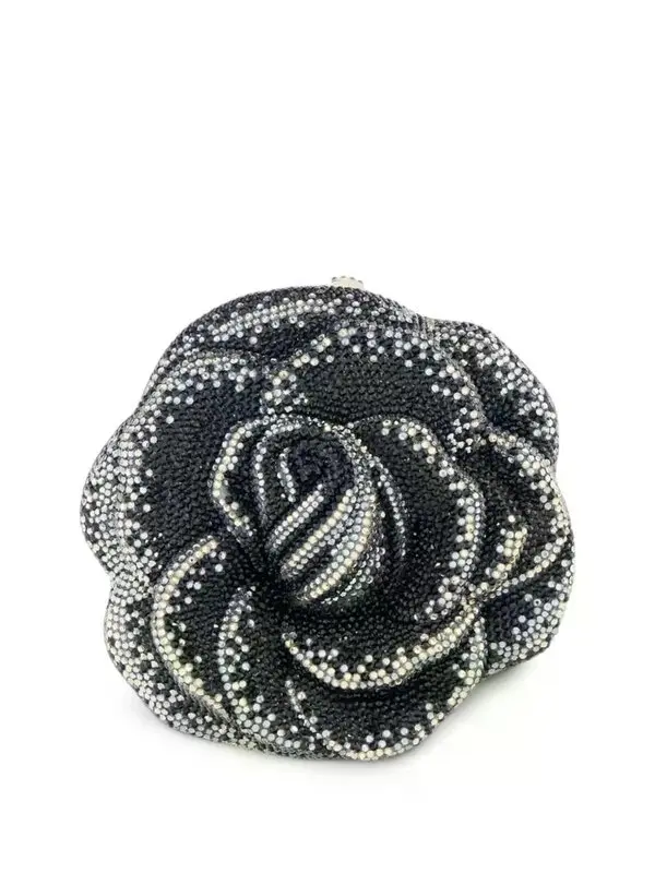 Judith Leiber Rose Magic Crystal-embellished Rose-shaped Mini Bag