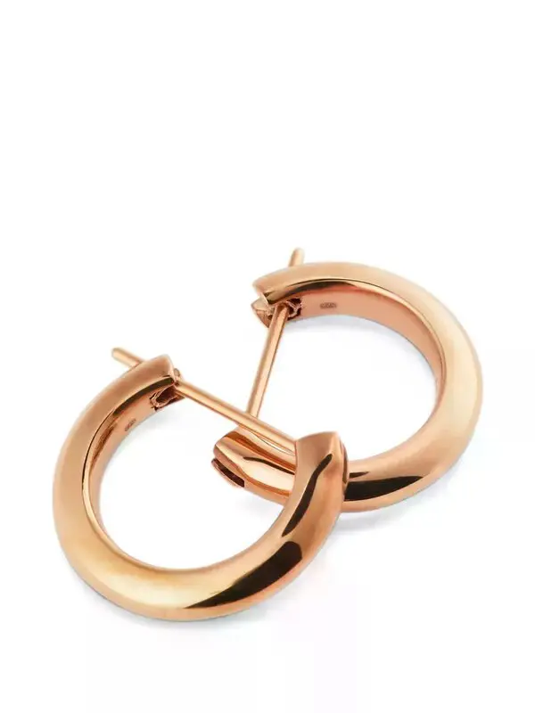 DANIEL WELLINGTON Arch Polished-hoop Earrings