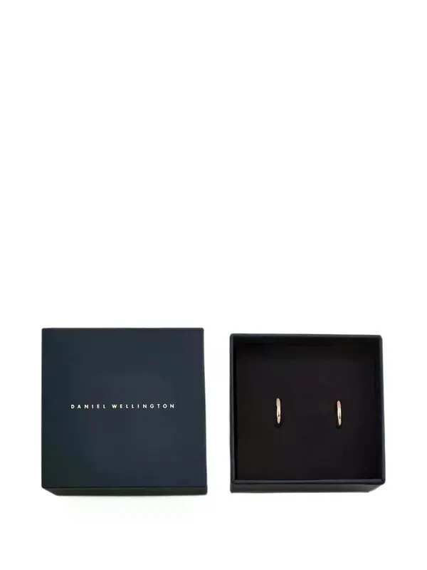 DANIEL WELLINGTON Arch Polished-hoop Earrings