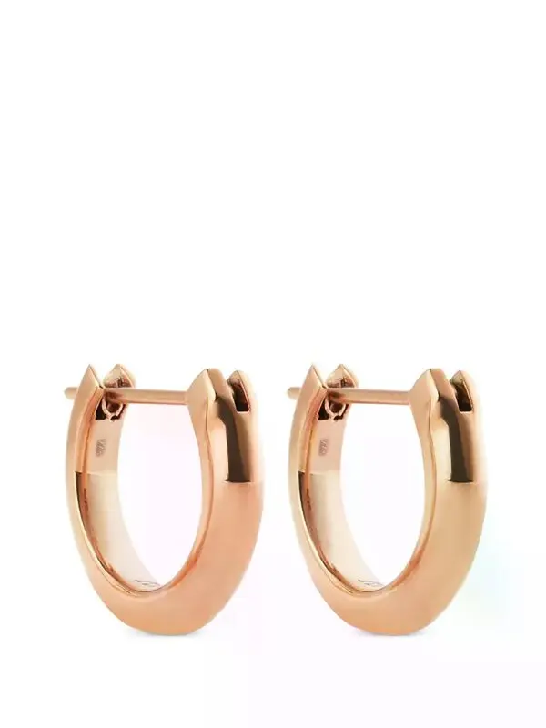 DANIEL WELLINGTON Arch Polished-hoop Earrings - Pink