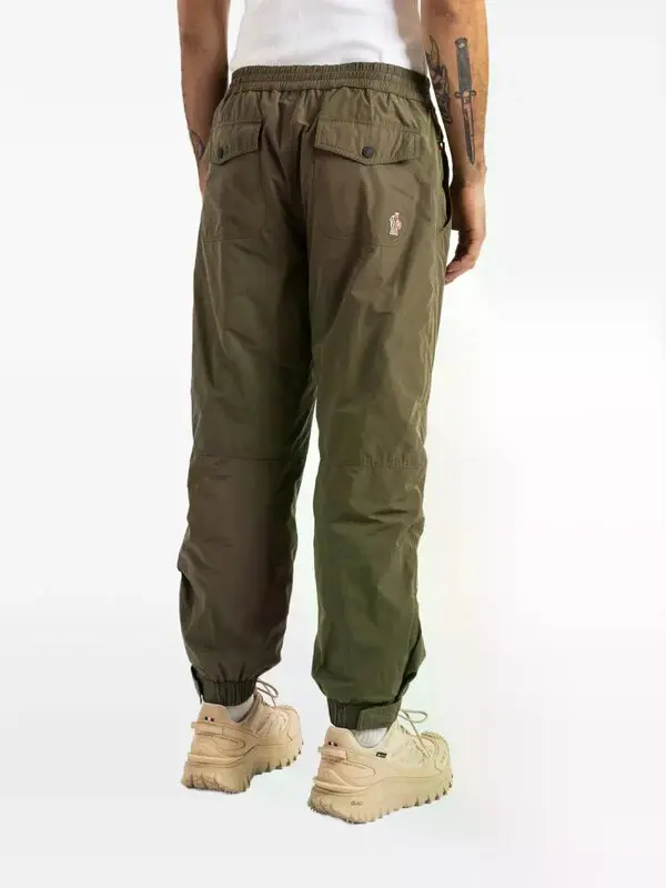 Moncler Drawstring-waist Trousers - Green