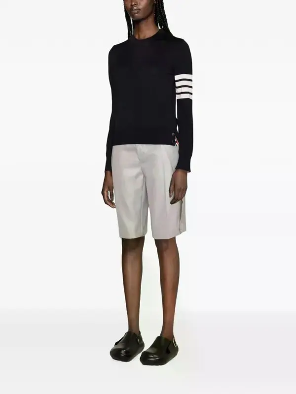 Thom Browne 4-bar Merino Wool Sweater