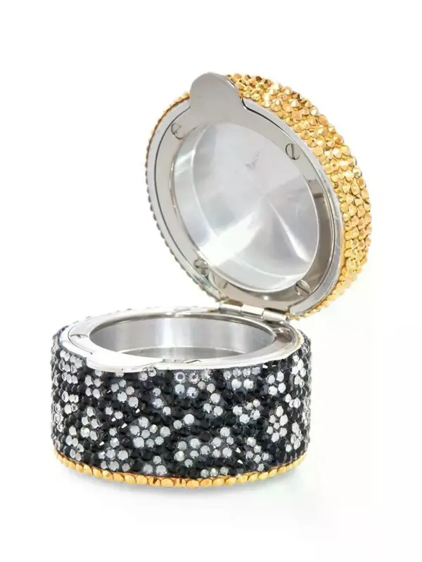 Judith Leiber Mini World's Best Caviar Crystal-embellished Box