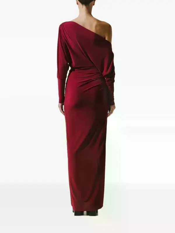BAOBAB Onda Knot-detail Maxi Dress - Red