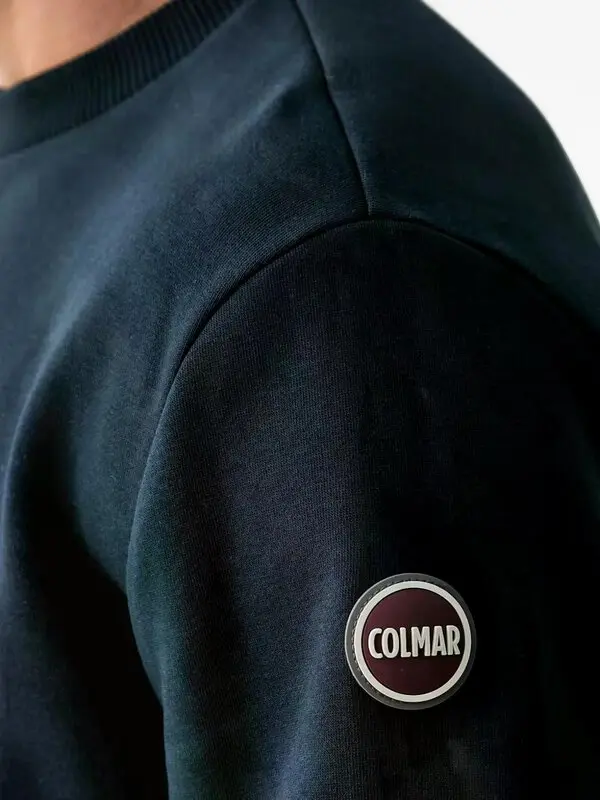 COLMAR Logo-patch Crew-neck Sweatshirt