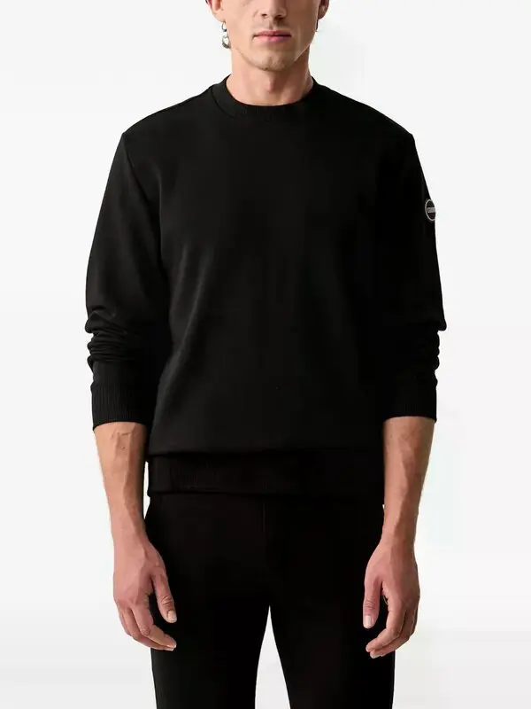 COLMAR Logo-patch Crew-neck Sweatshirt