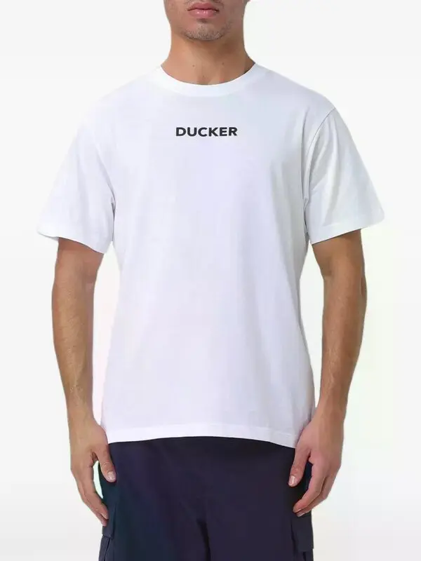 SAVE THE DUCK Nalo Logo-print Cotton T-shirt