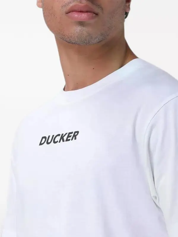 SAVE THE DUCK Nalo Logo-print Cotton T-shirt