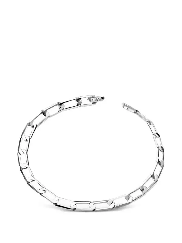 MARIA BLACK Brick Chain-link Bracelet - Silver