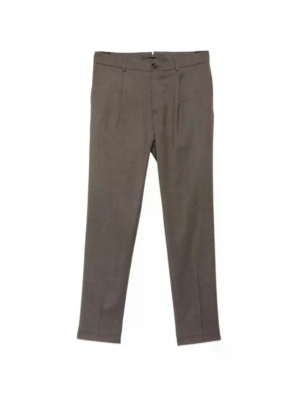 Incotex Pleated Tapered Trousers