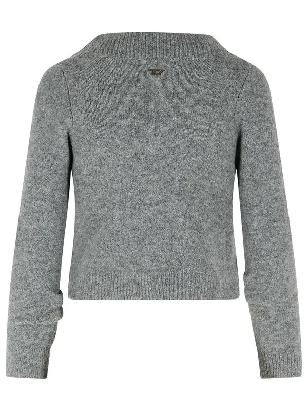 DIESEL® M-ava Cardigan In Beige Wool