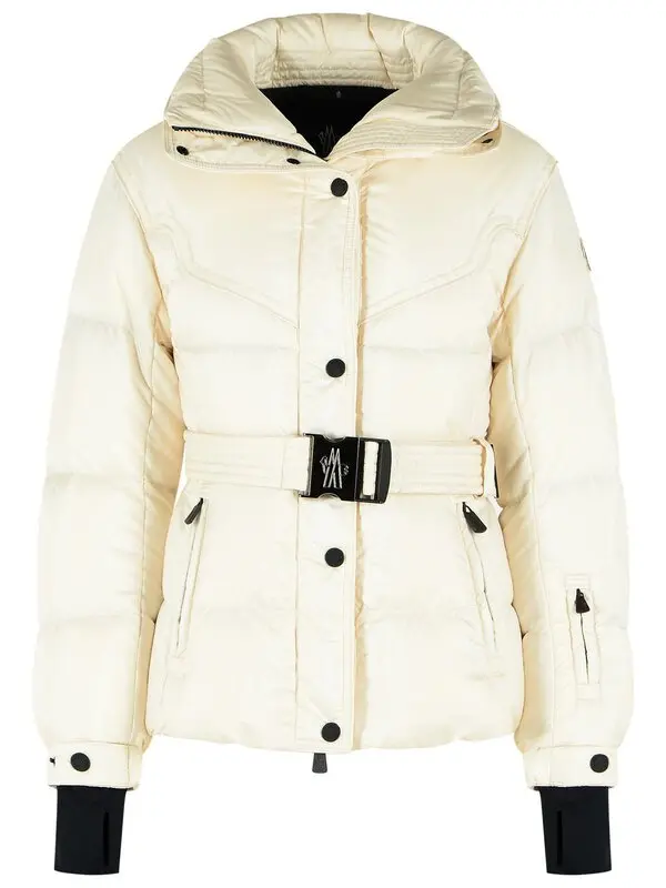 Moncler Karshi' Insulating Ski Jacket In Polyester - White