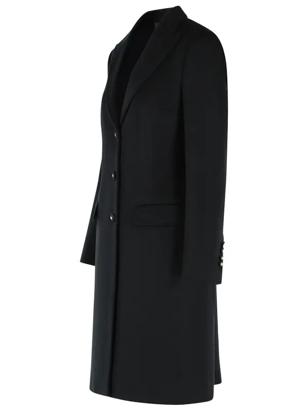 Dolce & Gabbana Single-breasted Wool Coat