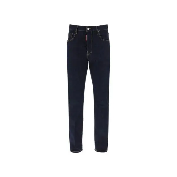Dsquared2 Cotton Denim Jeans - Blue