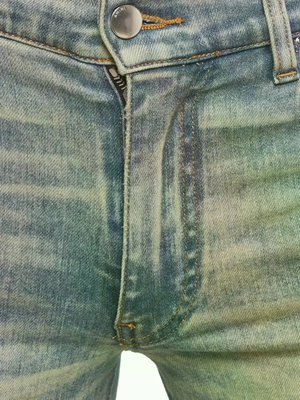 Amiri Distressed-effect Skinny Jeans