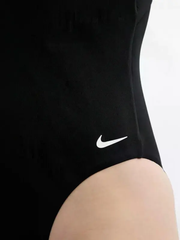 Nike Effortless Logo-print Cut-out Swimsuit