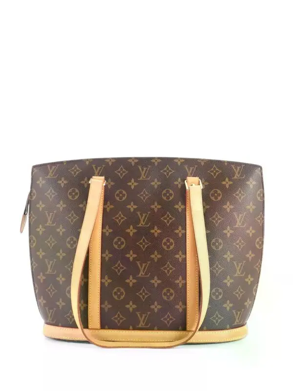 LOUIS VUITTON Babylone Handbag Monogram Canvas Tote Bag