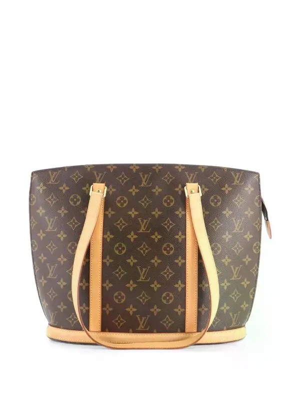 LOUIS VUITTON Babylone Handbag Monogram Canvas Tote Bag