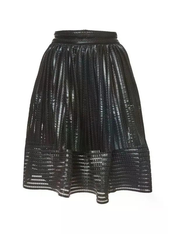 Maje James Flared Skirt - Black